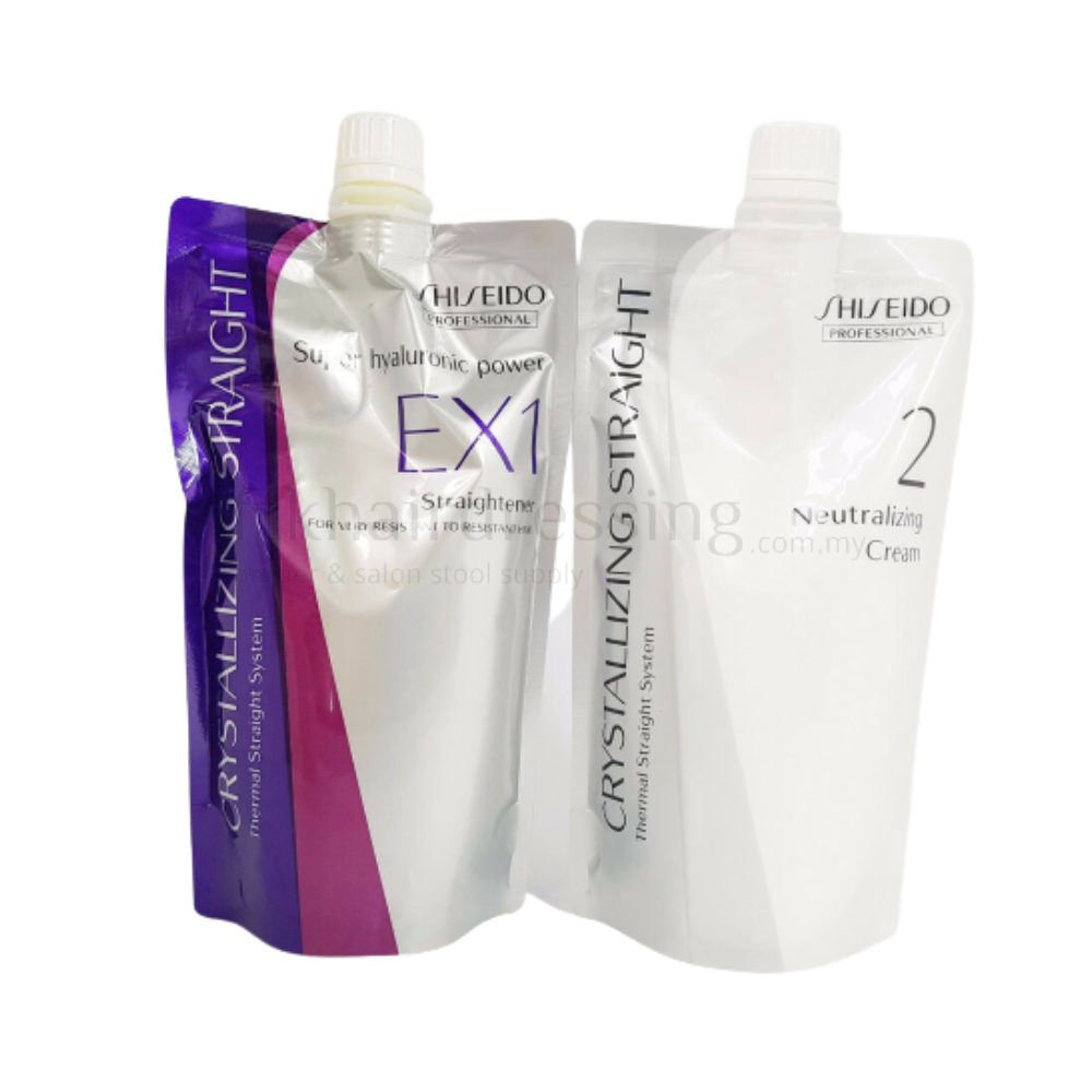 Shiseido Crystallizing Straight Rebounding Cream (H1/EX1/N1 400g + Neu ...